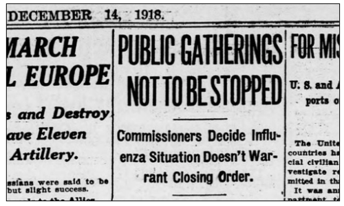 What Did DC Churches Do When the Spanish Flu Struck Again? - 9Marks