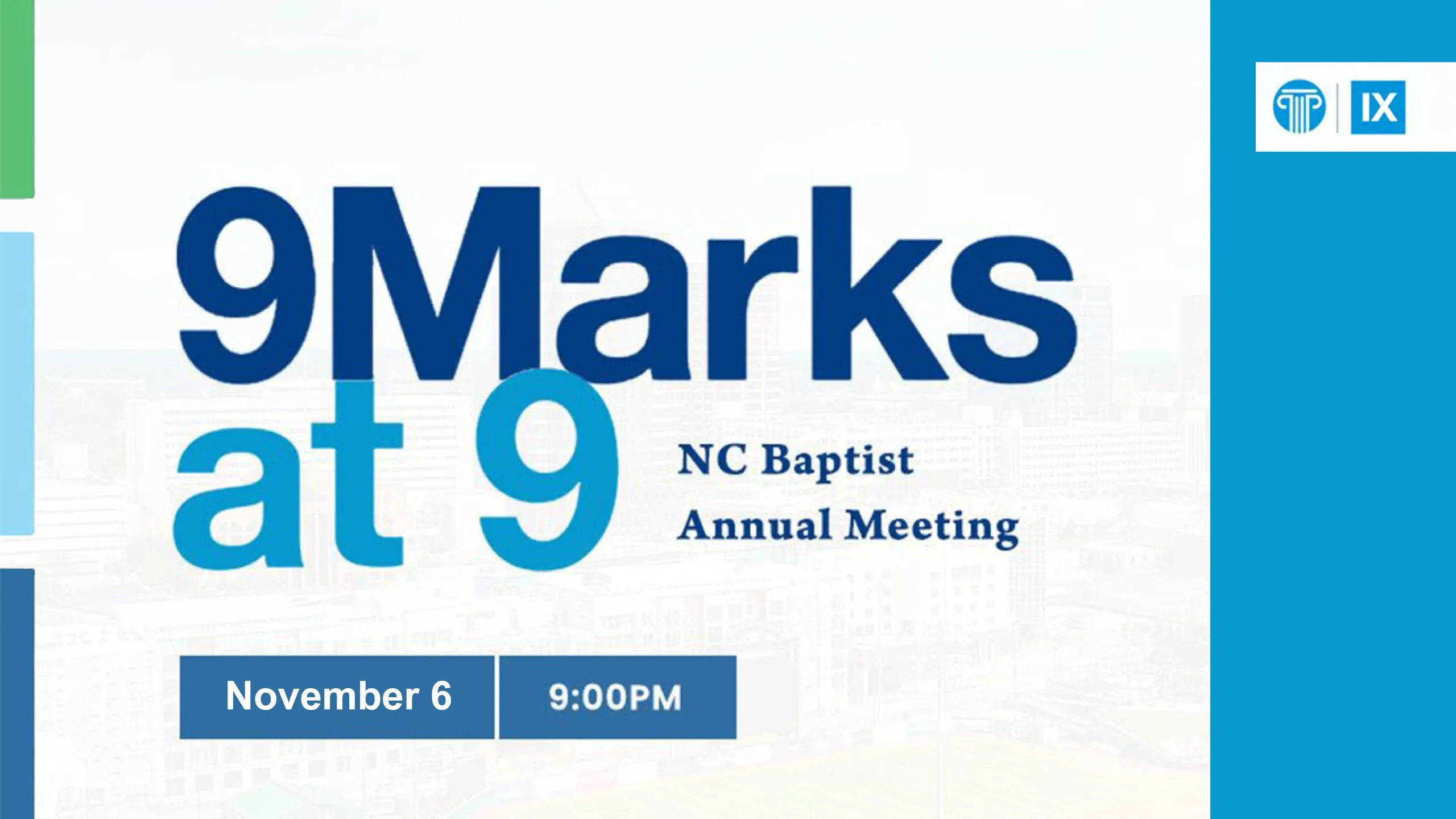 9Marks at 9 with Pillar Network - 9Marks
